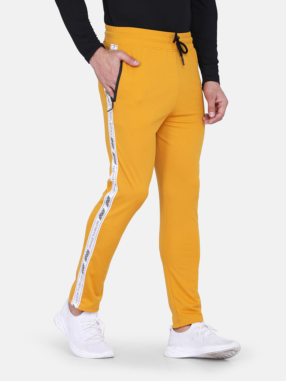 Men's Tech Fit Track Pant- Mustard – Aesthetic bodies